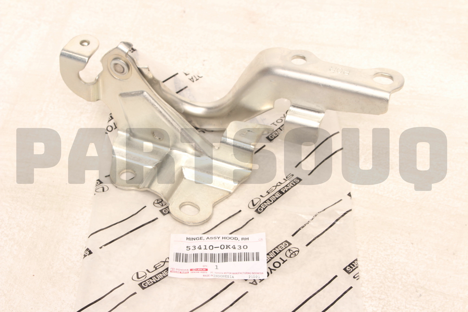 534100K430 Genuine Toyota HINGE ASSY HOOD RH 53410-0K430 | eBay