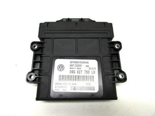 2013 VW PASSAT SE TCM TRANSMISSION CONTROL MODULE 09G 927 750 LH OEM 12 ...