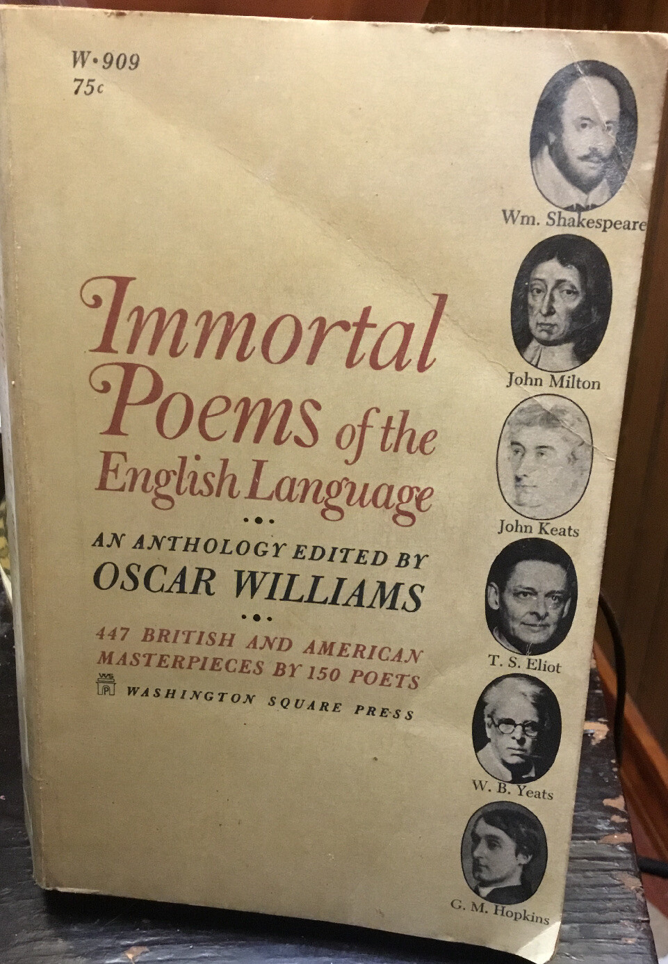 Immortal Poems Of The English Language 447 British And American ...
