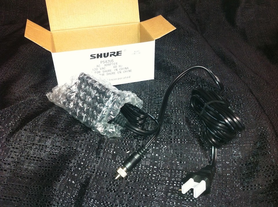 NEW Shure PS43US 15VDC 600mA Power Supply for GLXD4, ULXS4, ULXP4 ...