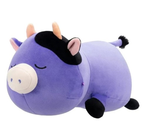 Squishmallows Ingred The Purple Cow 18” Sleep A Mallows Plush New ...