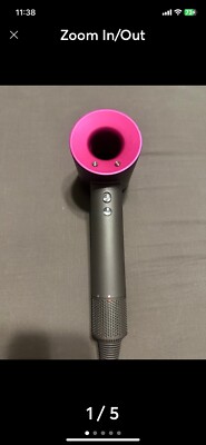 Dyson Super Sonic Fast Drying Hair Dryer With Multiple Heat and Speed ...