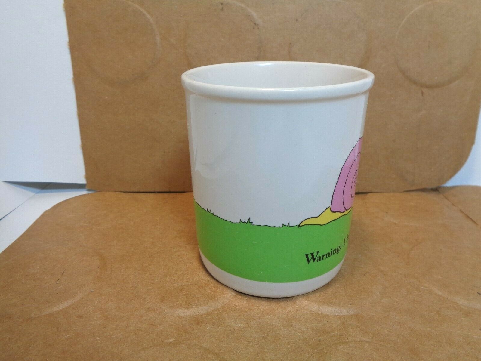 Warning: I Break For Coffee Mug, Hallmark (Used/EUC) | eBay