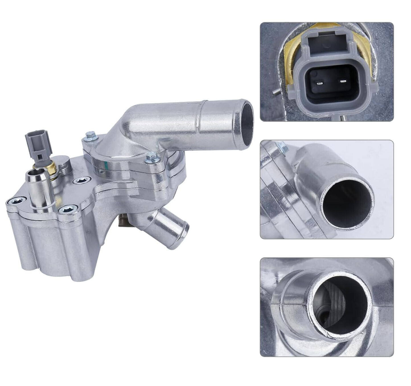 Aluminum Alloy Engine Thermostat Housing for Ford Mustang 4.0L 05-10 ...