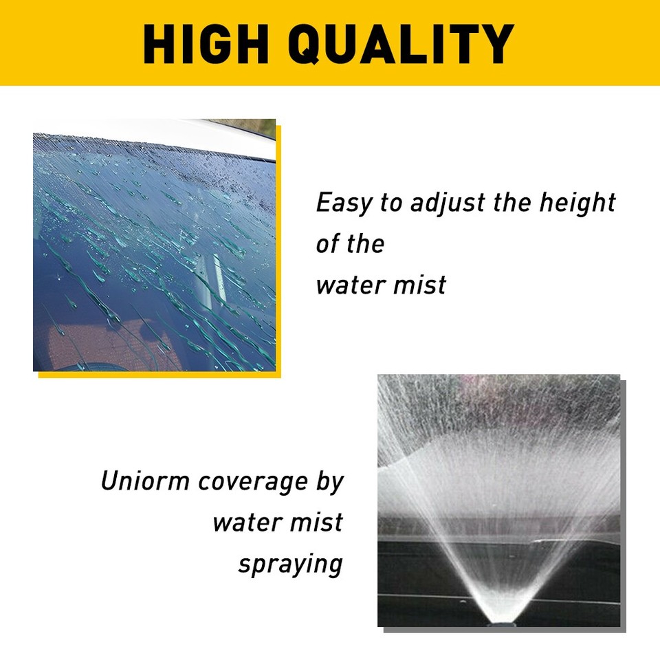 Universal Dual Holes Washer Windshield Nozzle Wiper Water Spray Jet ...