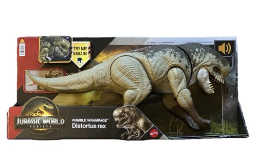 Jurassic World Rebirth - Distortus Rex Rumble 'n Rampage 22” - IN HAND ...