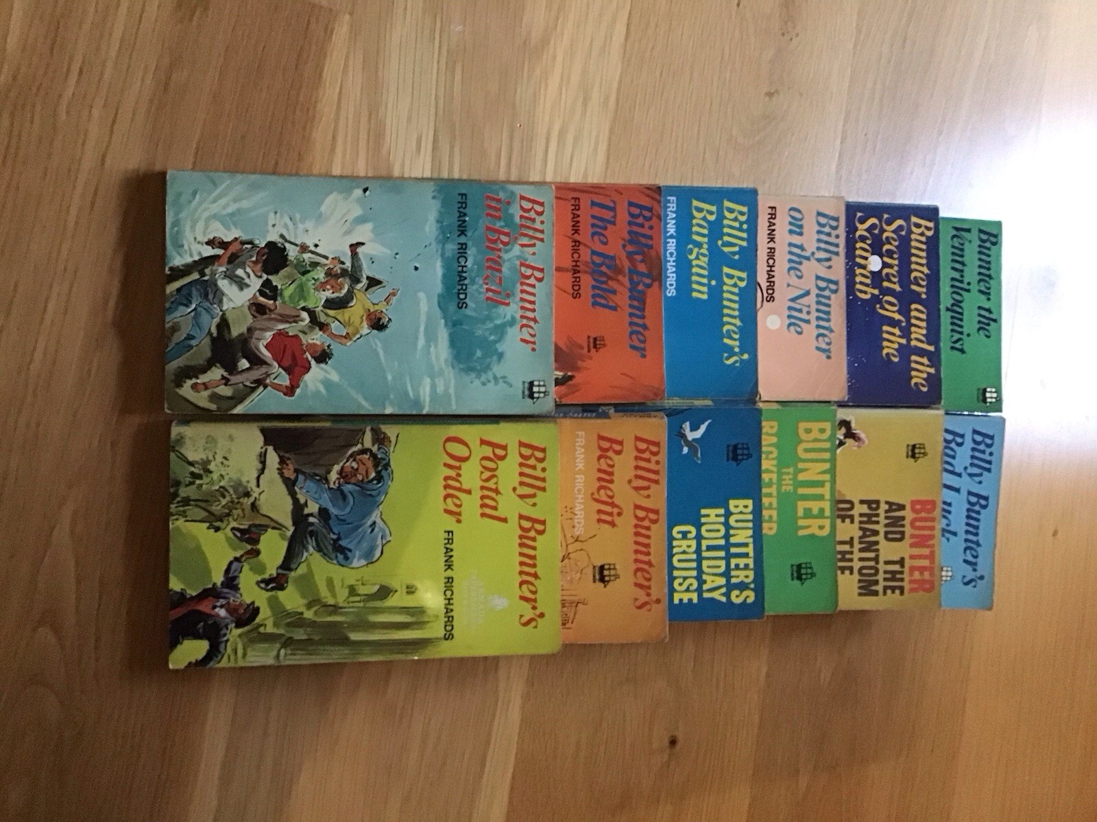 12 Billy Bunter Books From Mid 1970s Paperback Frank Richards Vintage ...