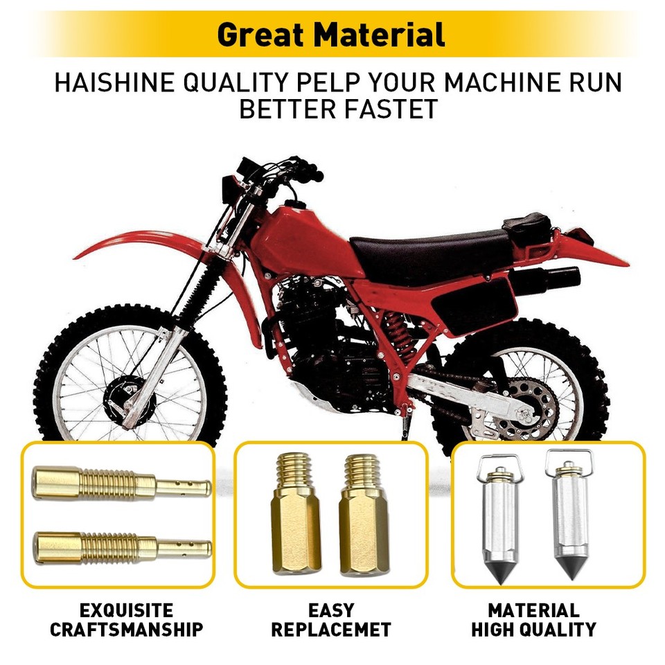 Carburetor Carb Rebuild Kit For 1983-1984 XR500R Honda Float Main Jet ...