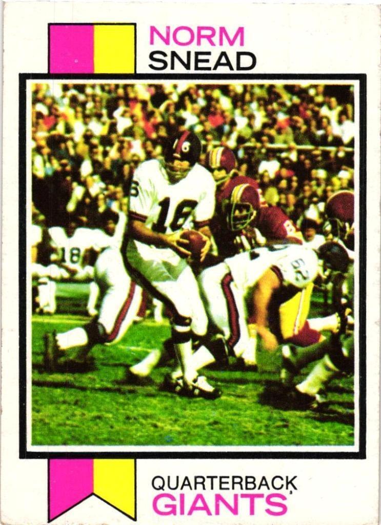 NORM SNEAD 1973 Topps Football #515 FREE SHIPPING B7R3S15P14 | eBay