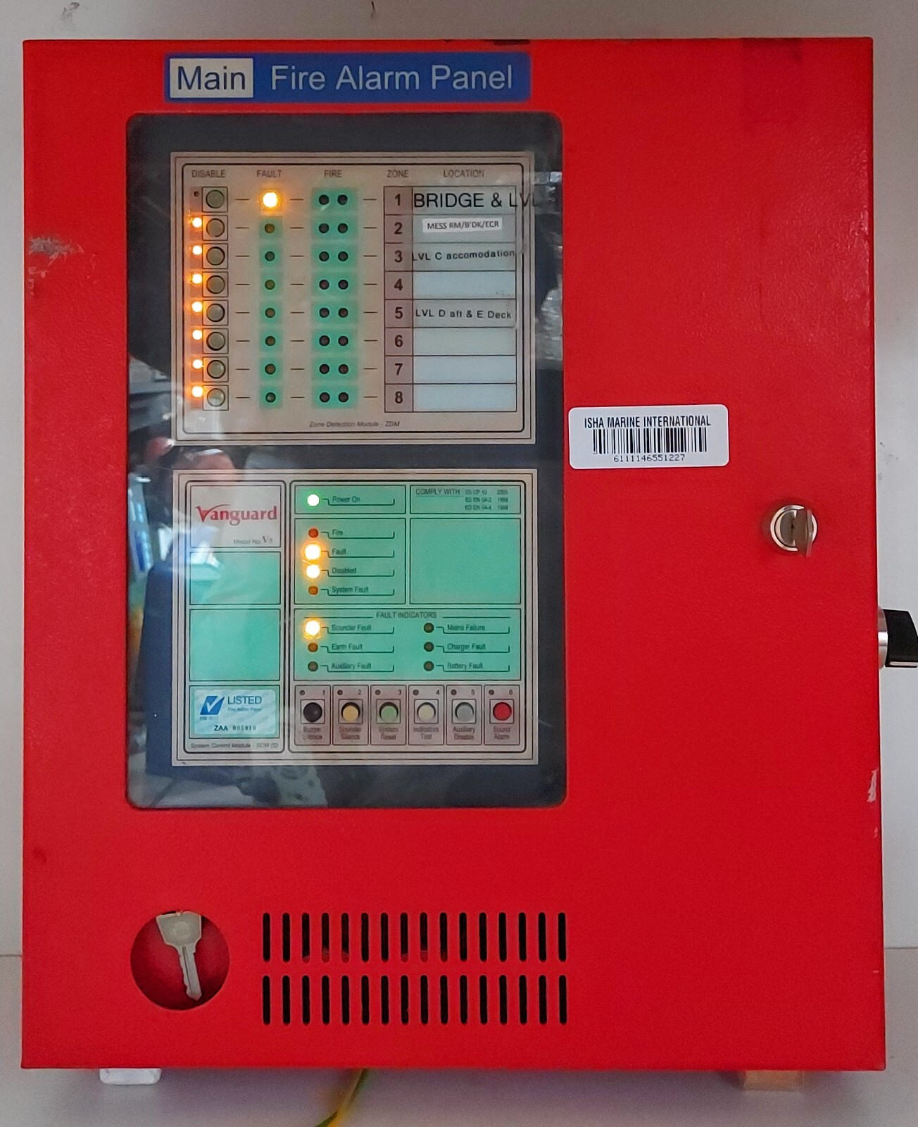 Vanguard V5 Advance Fire Extinguishing Panel 1227 for sale online | eBay