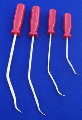 PUMP VALVE PACKING HYDRAULIC SEAL REMOVAL 4 PC TOOL SET PICK PULLER ...