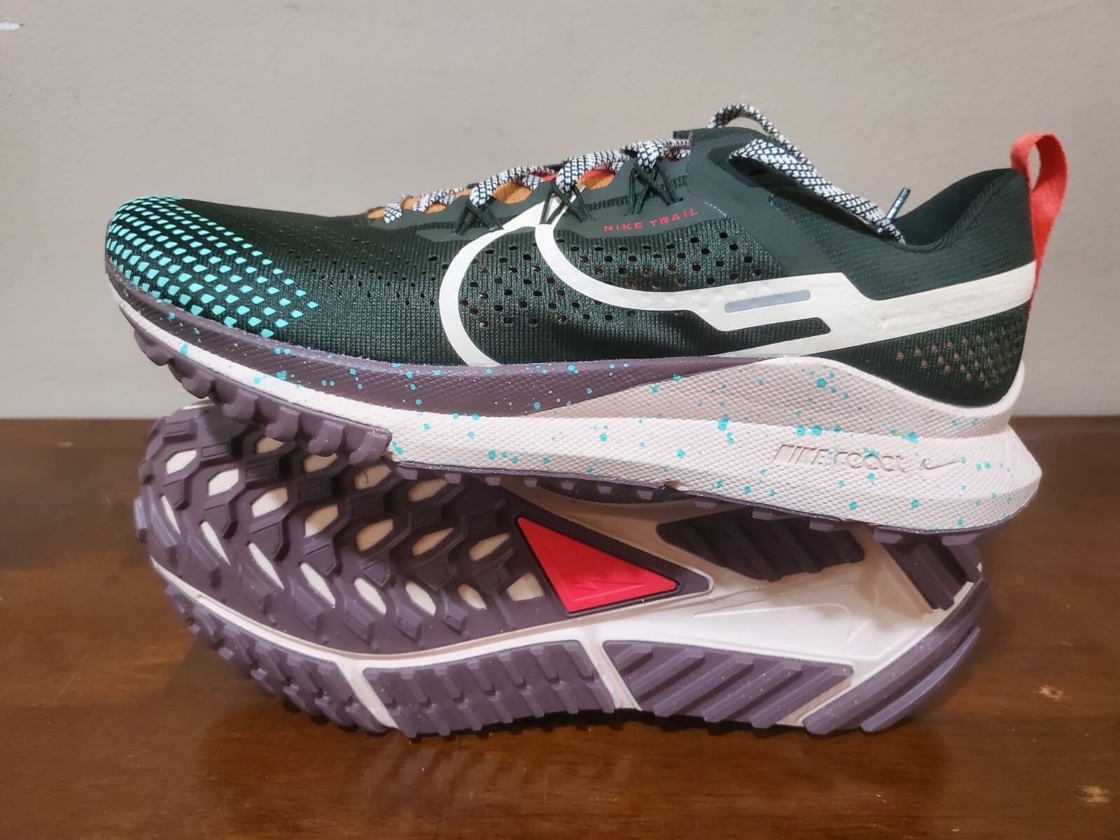 NEW Nike React Pegasus Trail 4 DJ6159 300 MEN'S SZ 10/WMNS SZ 11.5 | eBay