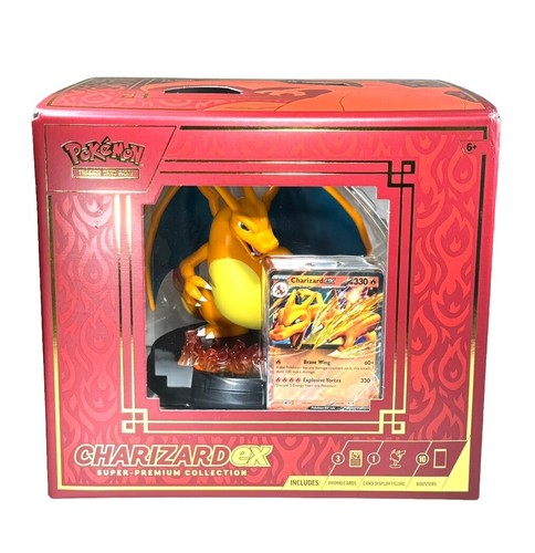 Pokémon TCG: Charizard ex Super-Premium Collection - Card Holder ...