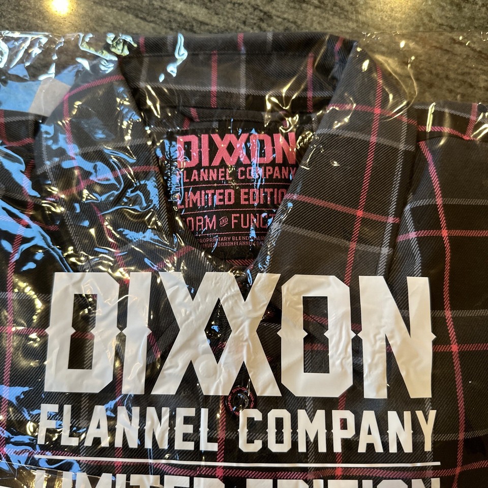 Snap-On dixxon flannel company limited edition with pink accents xl | eBay