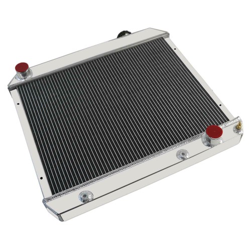 3 Row Aluminum Radiator Fit 1963-1966 Chevy C10 C20 C30 Panel Pickup ...