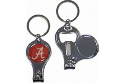 NCAA 3-in-1 Nail Clipper Bottle Opener Keychain | eBay