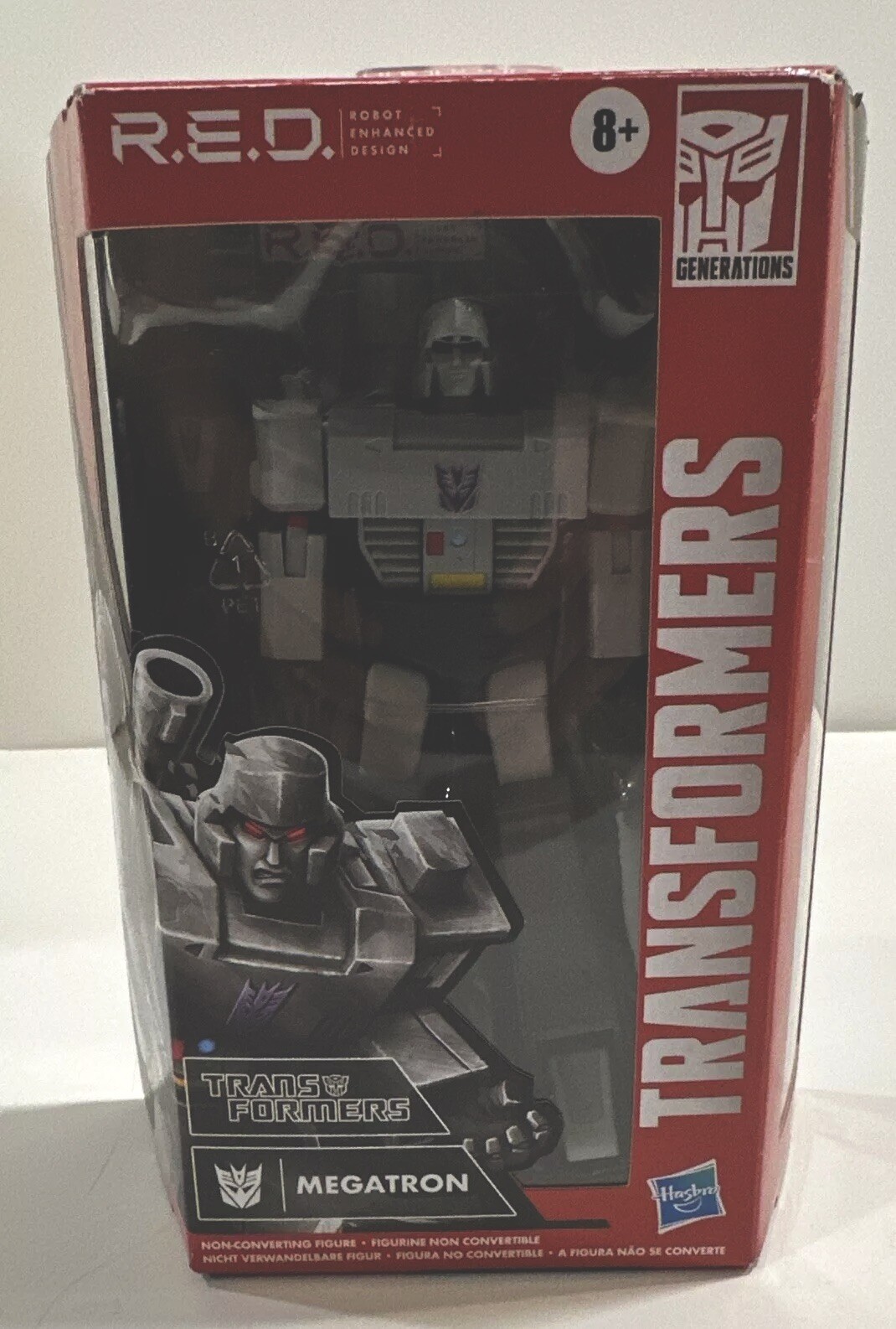 Transformers R.E.D. Megatron Figure MISB 2022 | eBay
