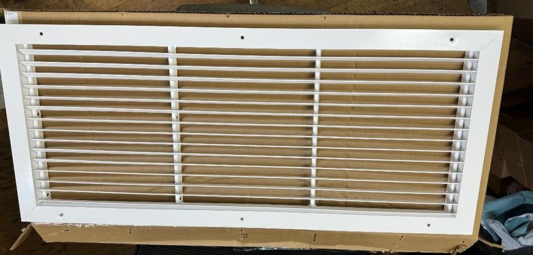 TITUS 350FL Aluminum Louvered Return Grille 30" X 12" New In Box | eBay