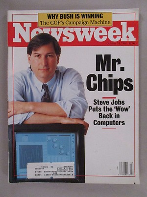 Newsweek Magazine - October 24, 1988 ~~ Steve Jobs / Apple Computer | eBay
