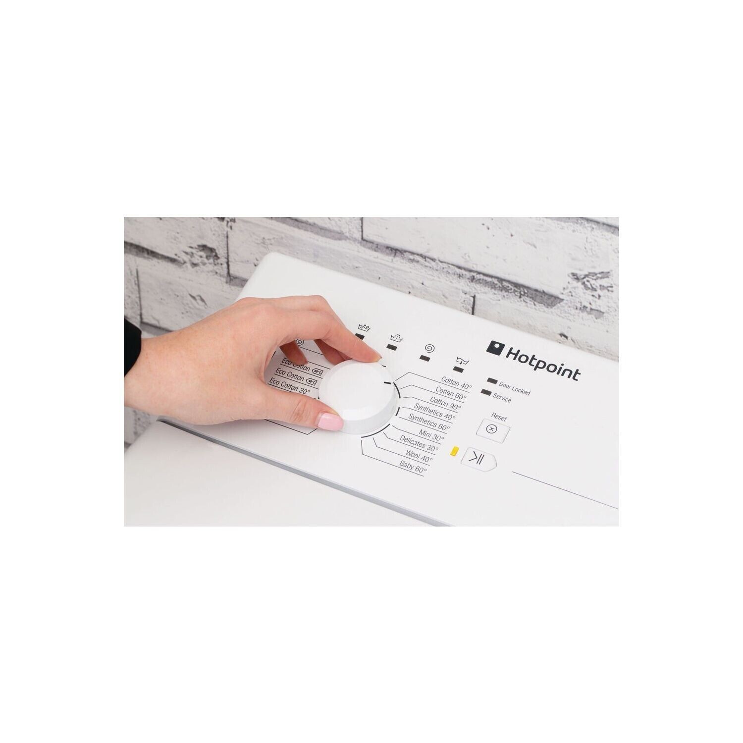 Hotpoint Aquarius 7kg 1200rpm Top Loading Washing Machine - White ...