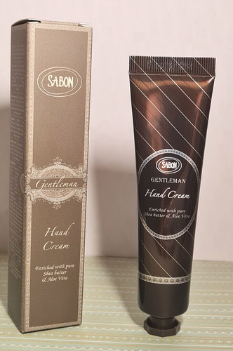 SABON Hand Cream GENTLEMAN PATCHOULI CITRUS Shea Butter Aloe Vera 30ml ...