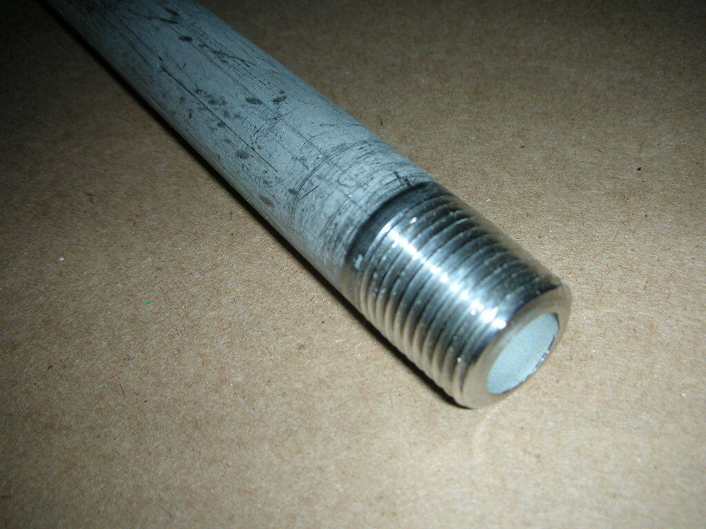 Merit McMaster Carr 46755K94 Pipe Nipple 304 Stainless 1/2" NPT 10 ...