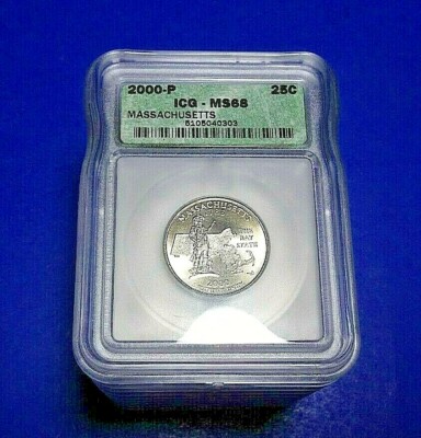 2000-P/D STATEHOOD QUARTERS (25c) 2nd YEAR MS66-68 10 COIN SET SEE ALL ...