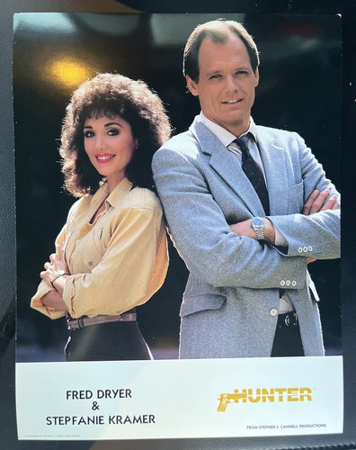 Hunter TV Series Promo Photo - Fred Dryer, Stephen J. Cannell ...