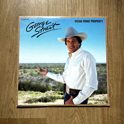 George Strait Vinyl LP Record, Ocean Front Property 1987 Gloversville ...