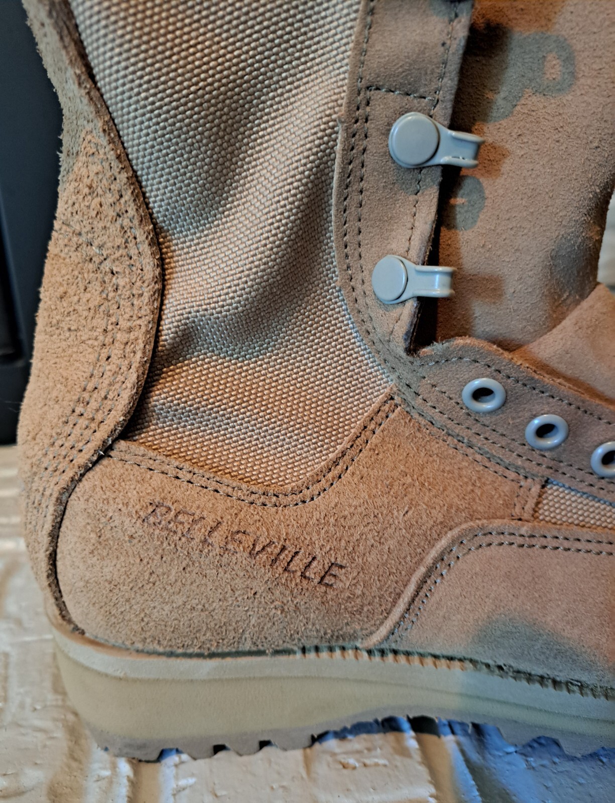 Belleville 790G Desert Combat Boots Gore-tex 04.5W Military Made in USA ...