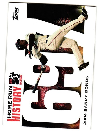 2006 Topps Barry Bonds #BB 697 Barry Bonds Home Run History | eBay