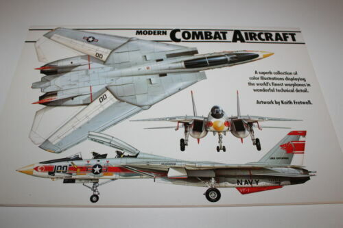 Vintage Crescent Books MODERN COMBAT AIRCRAFT Keith Fretwell | eBay