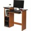 Cherry Black Laptop Desk Computer Table Workstation Writing Storage ...