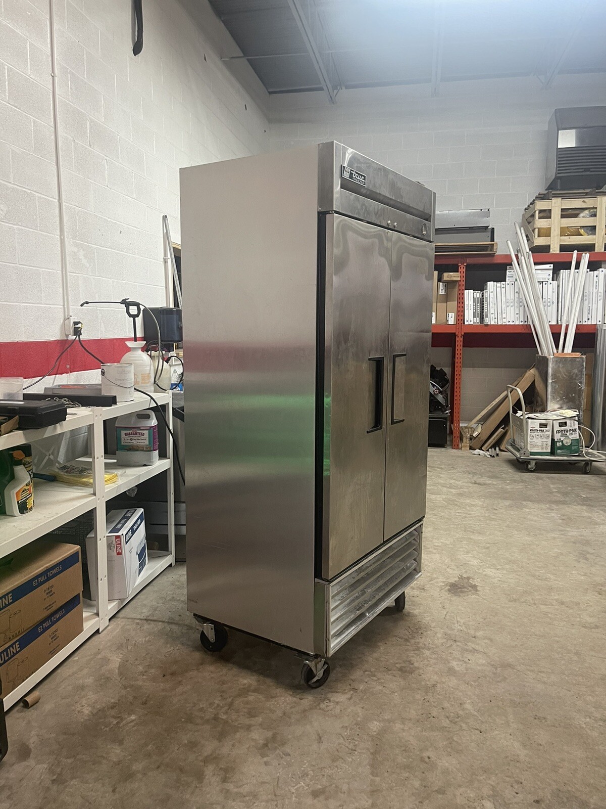 True T-35F Two Section Reach in Commercial Freezer (Forklift Provided ...