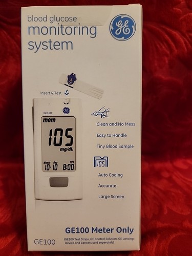 GE Blood Glucose GE100 Monitoring System New In Box | eBay
