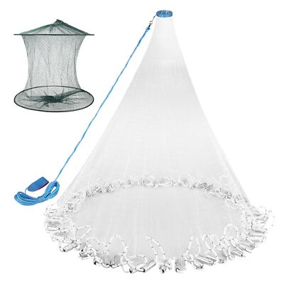 Red para Pescar de Nailon Red Galvanizada Atarraya Pesca Mano Fishing ...