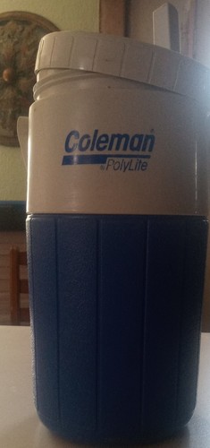 Coleman Polylite 5590 1/2 Gallon Water Jug Cooler Sport Bottle Made In ...