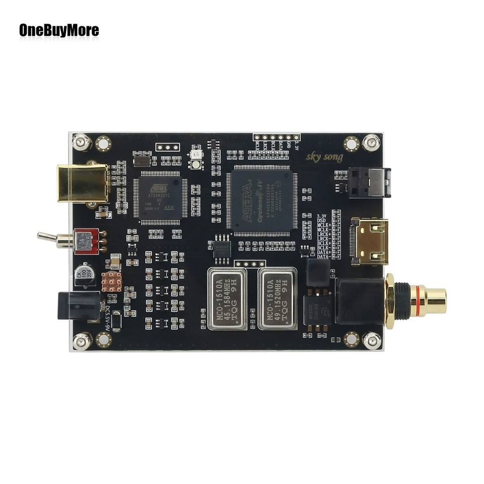 Digital USB Interface with Normal Crystal Oscillator I2S Coaxial 384K ...