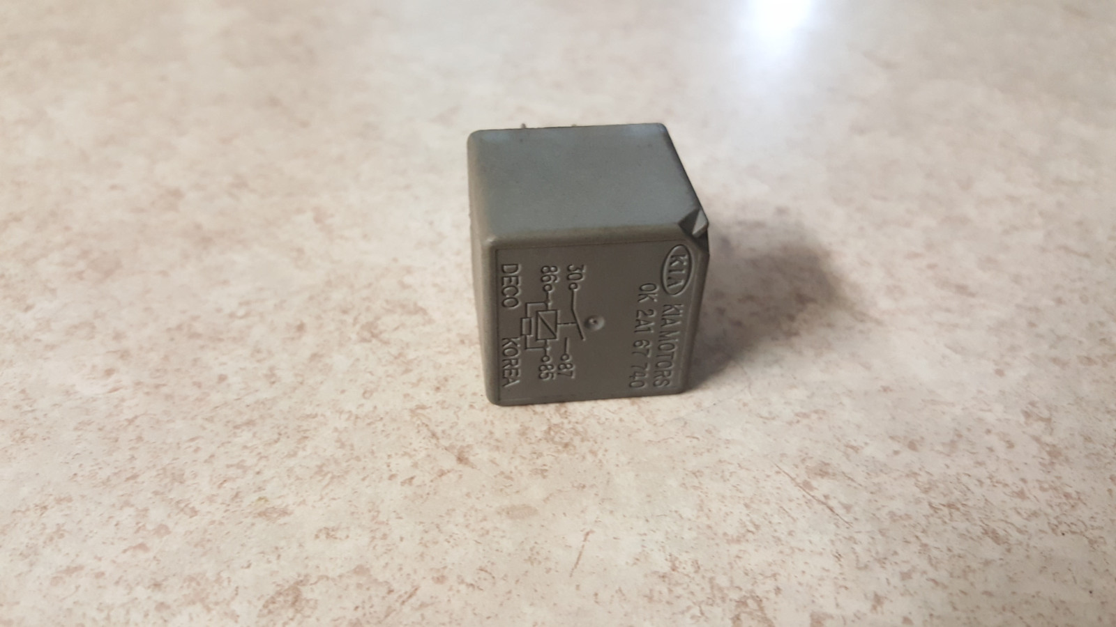 hyundai kia deco 0k 2a1 67 740 0k2a167740 ok2a16774o 4 pin relay oem ...