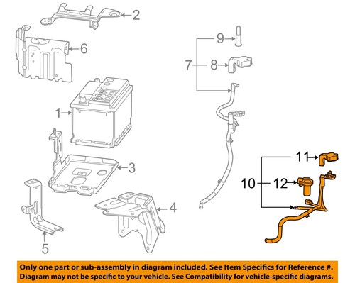 GM OEM 16-17 Equinox Electrical Battery-Negative Cable 23345557 | eBay
