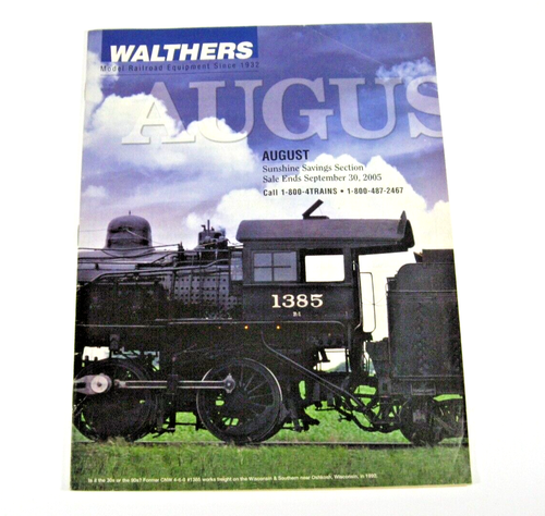 2005 Walthers Model Railroading Train Catalog Hobbies | eBay