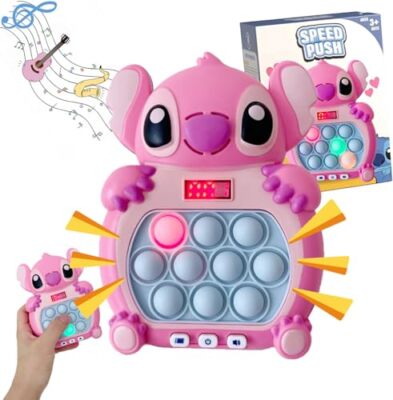 Stitch Pop Push It Game Controller Sensory Fidget Toy Electronic | eBay