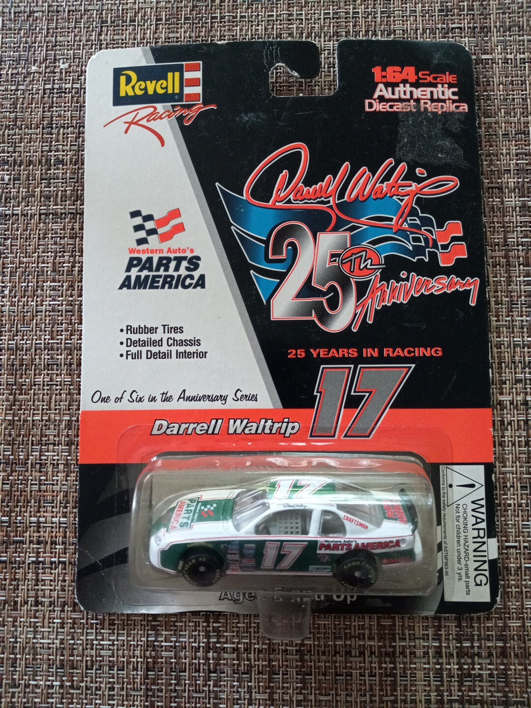 Revell Racing Darrell Waltrip #17 Parts America White/ Green Car 1:64 ...
