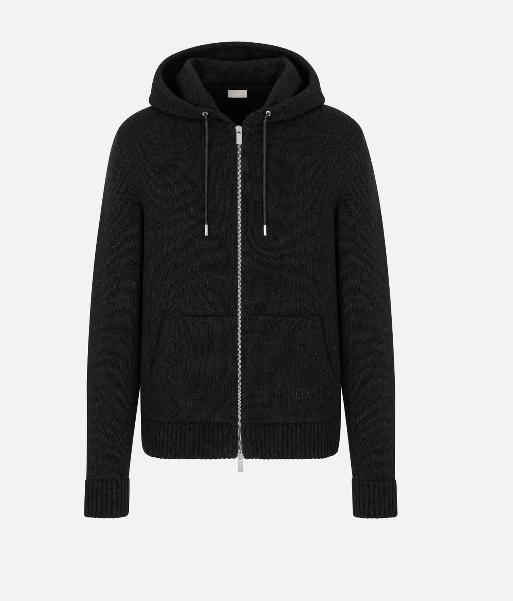 Christian Dior - HOODED SWEATSHIRT WITH ZIP. Size Small Christian Dior - HOODED SWEATSHIRT WITH ZIP. Size Small