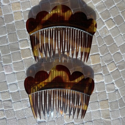 Goody Hair Side Combs, Made In Canada Tortoise Shell | eBay