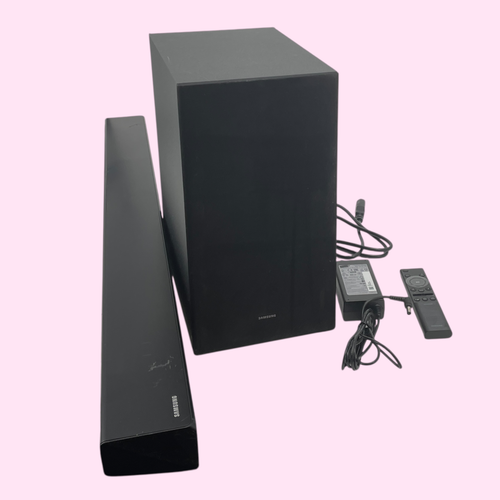 Samsung Subwoofer PS-WB67B W/ Soundbar HW-R650 Black #SC9872 (VK) | eBay