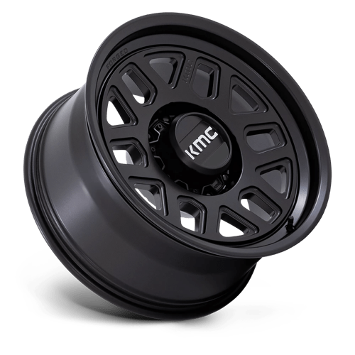 18X9 KMC KM451 MESA FORGED MONOBLOCK 8X180 18MM SATIN BLACK (4) | eBay