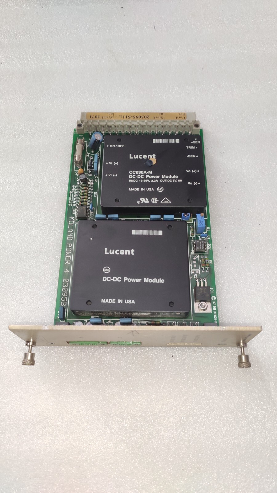 SCANA MOLAND POWER CARD 4 03095B | eBay