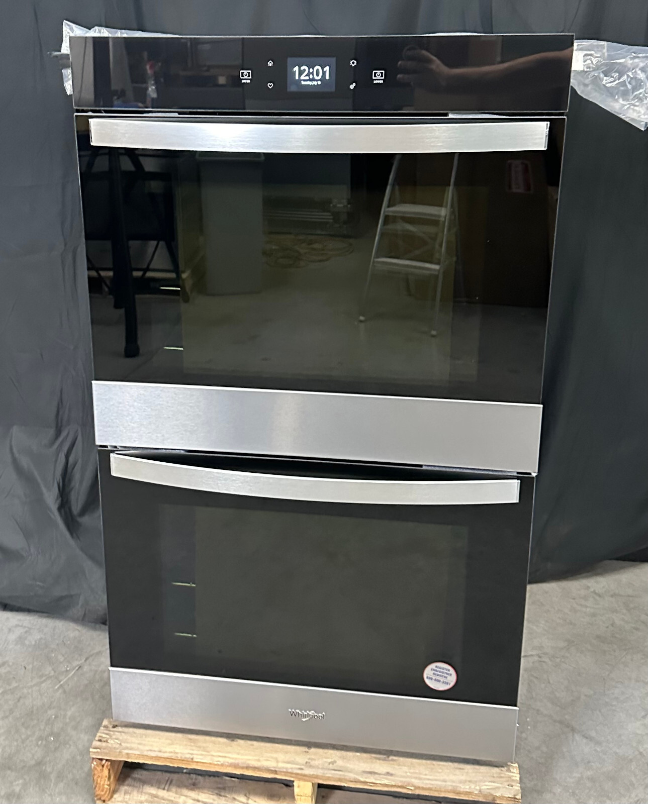Whirlpool WOED5030LZ 30" Double Electric Smart Wall Oven