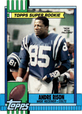 1990 Topps #300a Andre Rison - Indianapolis Colts | eBay